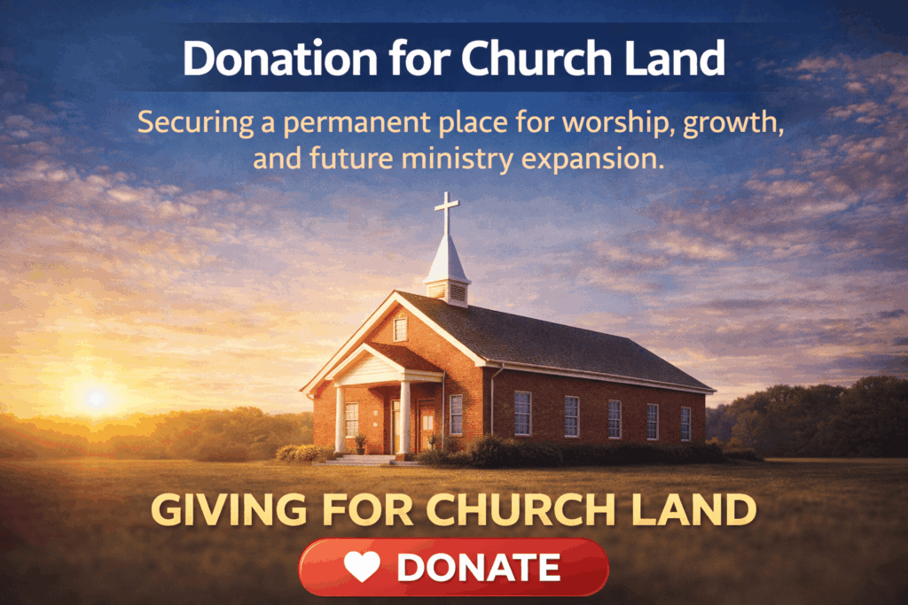 Donation For Church Land - Watchtower Prayer Network